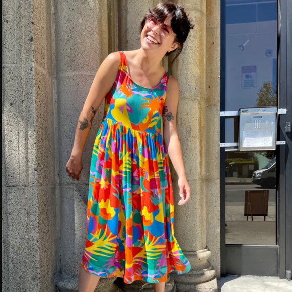 Nooworks | Dresses | Nooworks Xs Naomi Dress In Tropico | Poshmark